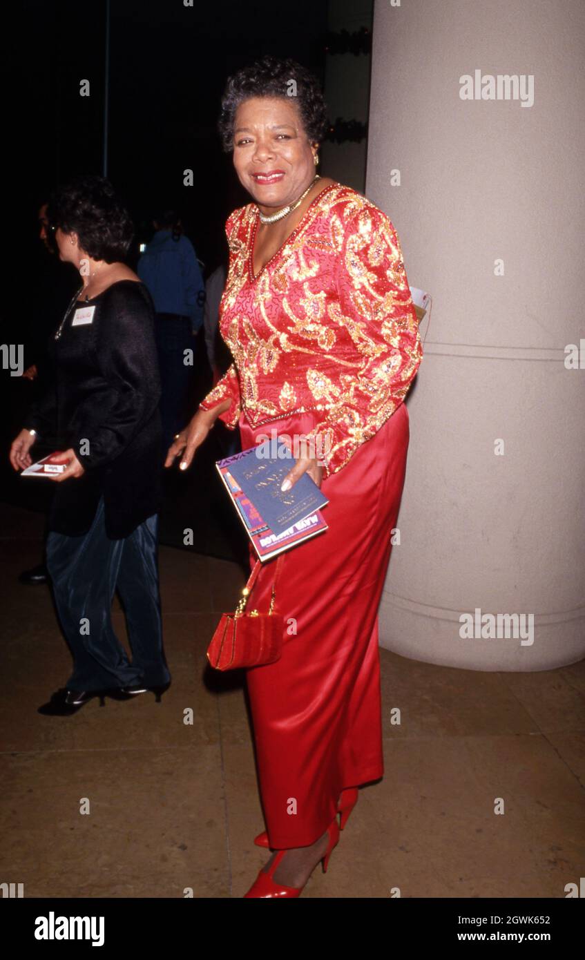 Maya Angelou Circa 1980's Credit: Ralph Dominguez/MediaPunch Stock ...