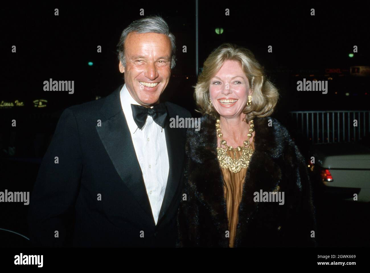 Rchard Anderson and Jane Langley Circa 1980's Credit: Ralph Dominguez ...