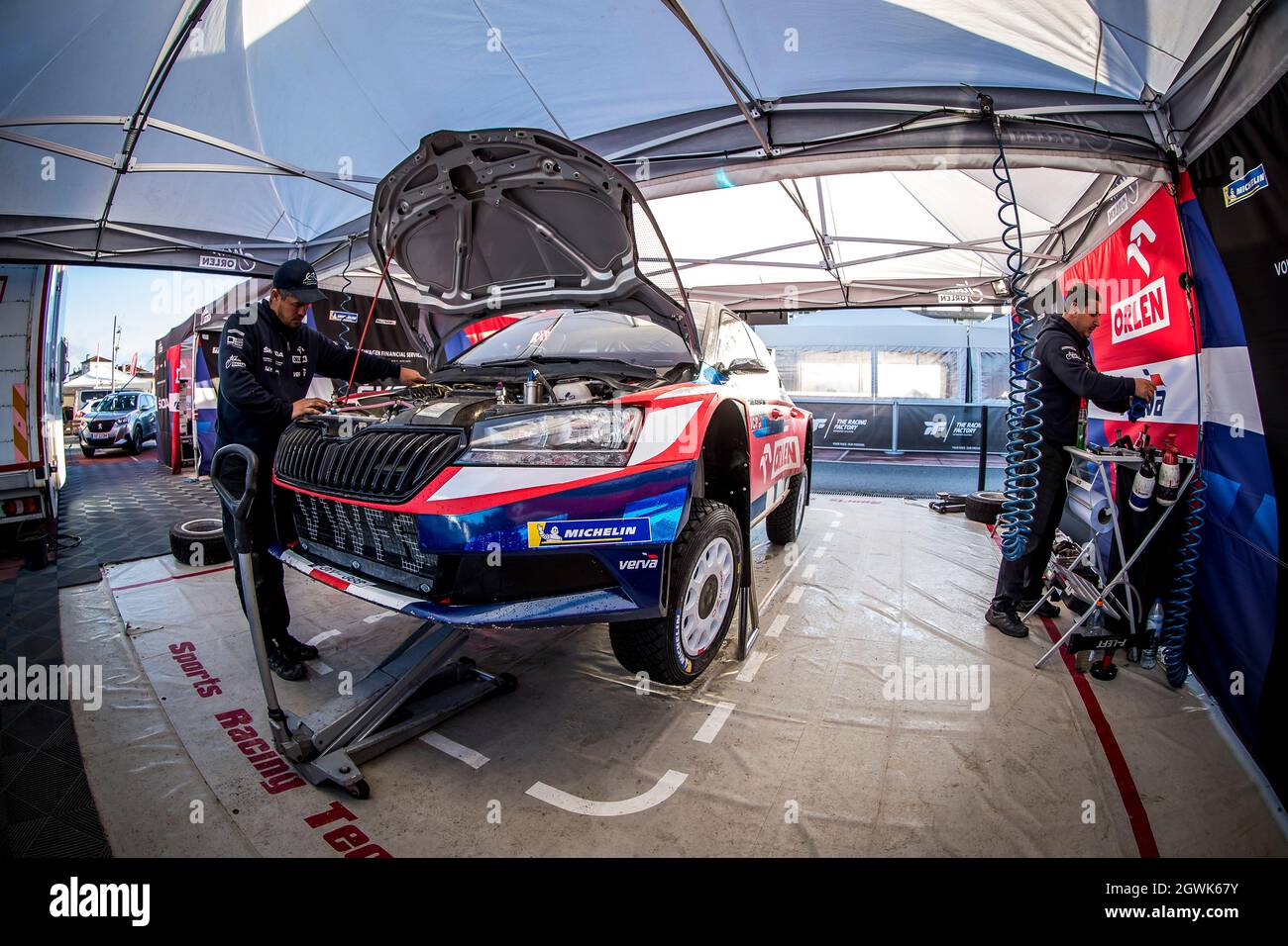 03 MARCZYK Miko (POL), GOSPODARCZYK Szymon (POL), ORLEN TEAM, ¦koda Fabia Evo, action during the ...