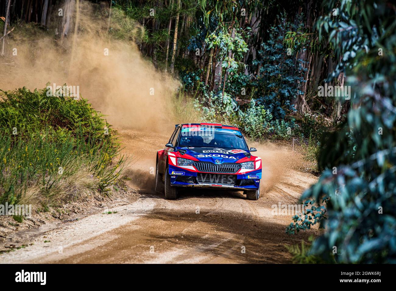 03 MARCZYK Miko (POL), GOSPODARCZYK Szymon (POL), ORLEN TEAM, ¦koda Fabia Evo, action during the ...