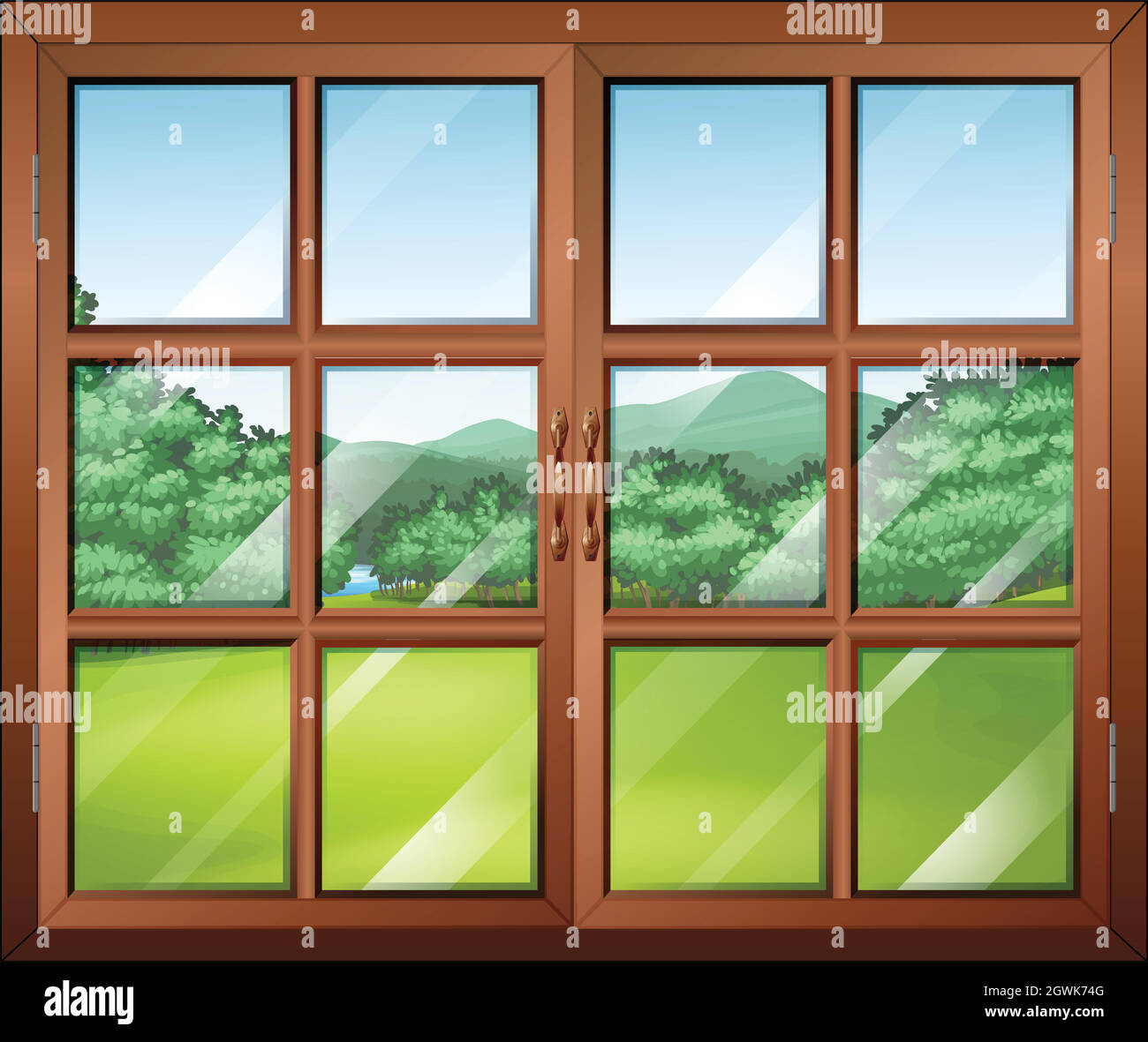 Surroundings view Stock Vector Images - Alamy