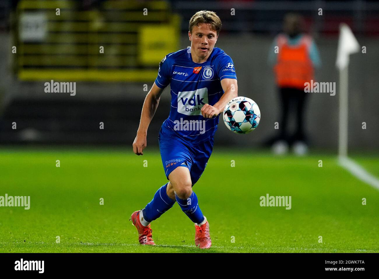 ANTWERP, BELGIUM - OCTOBER 3: Matisse Samoise of KAA Gent during the ...