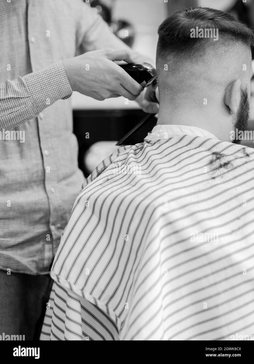 Barbershop photo Black and White Stock Photos & Images - Alamy