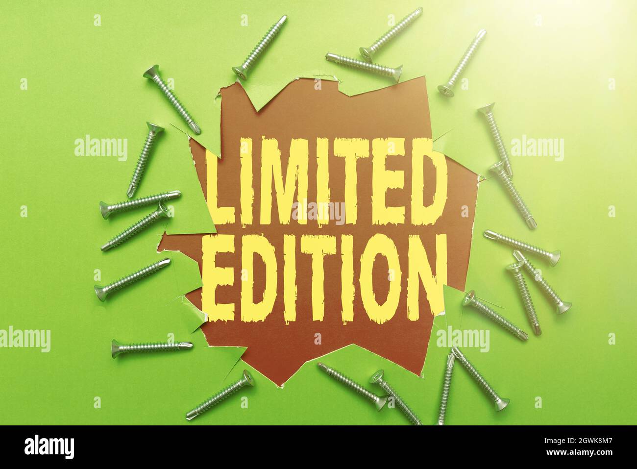 Writing displaying text Limited Edition. Word Written on Work of ...