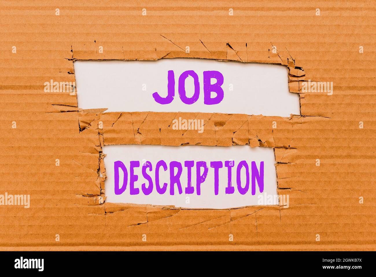 Inspiration showing sign Job Description. Concept meaning A document ...