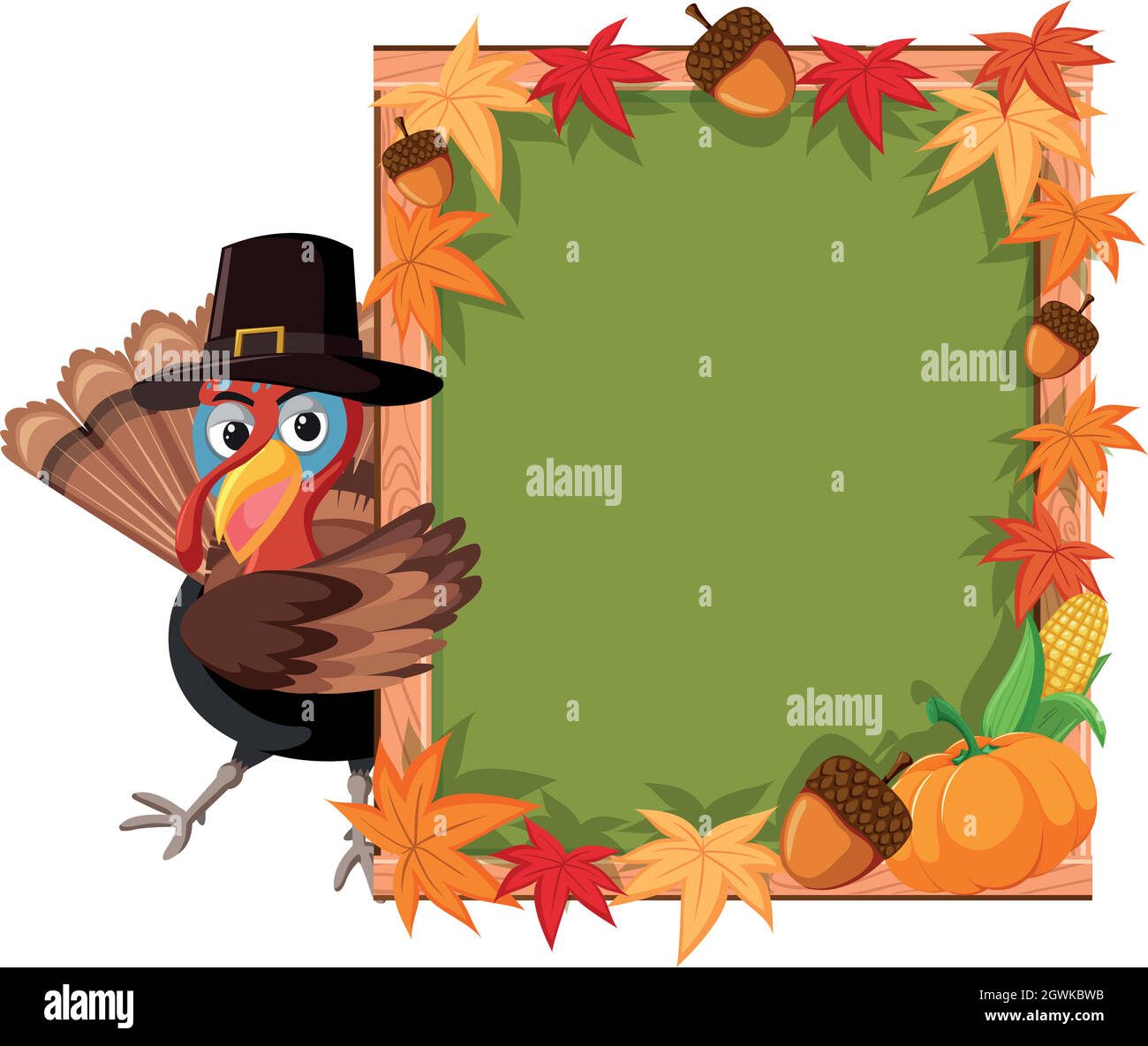 Thanksgiving Frames Clip Art