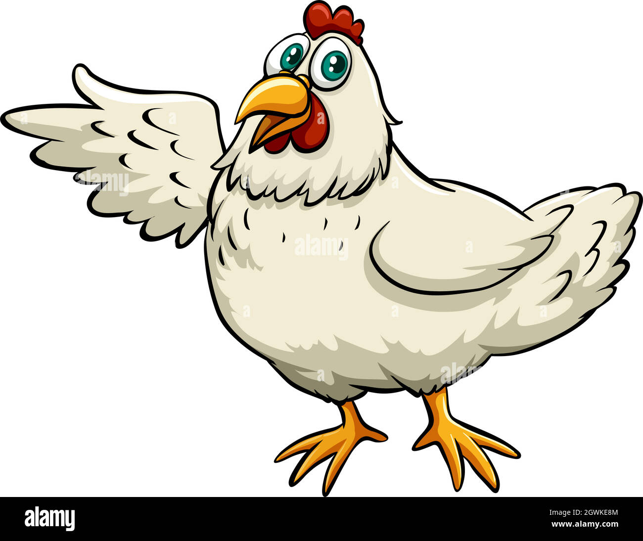 Chicken farm poultry farming Stock Vector Images - Alamy
