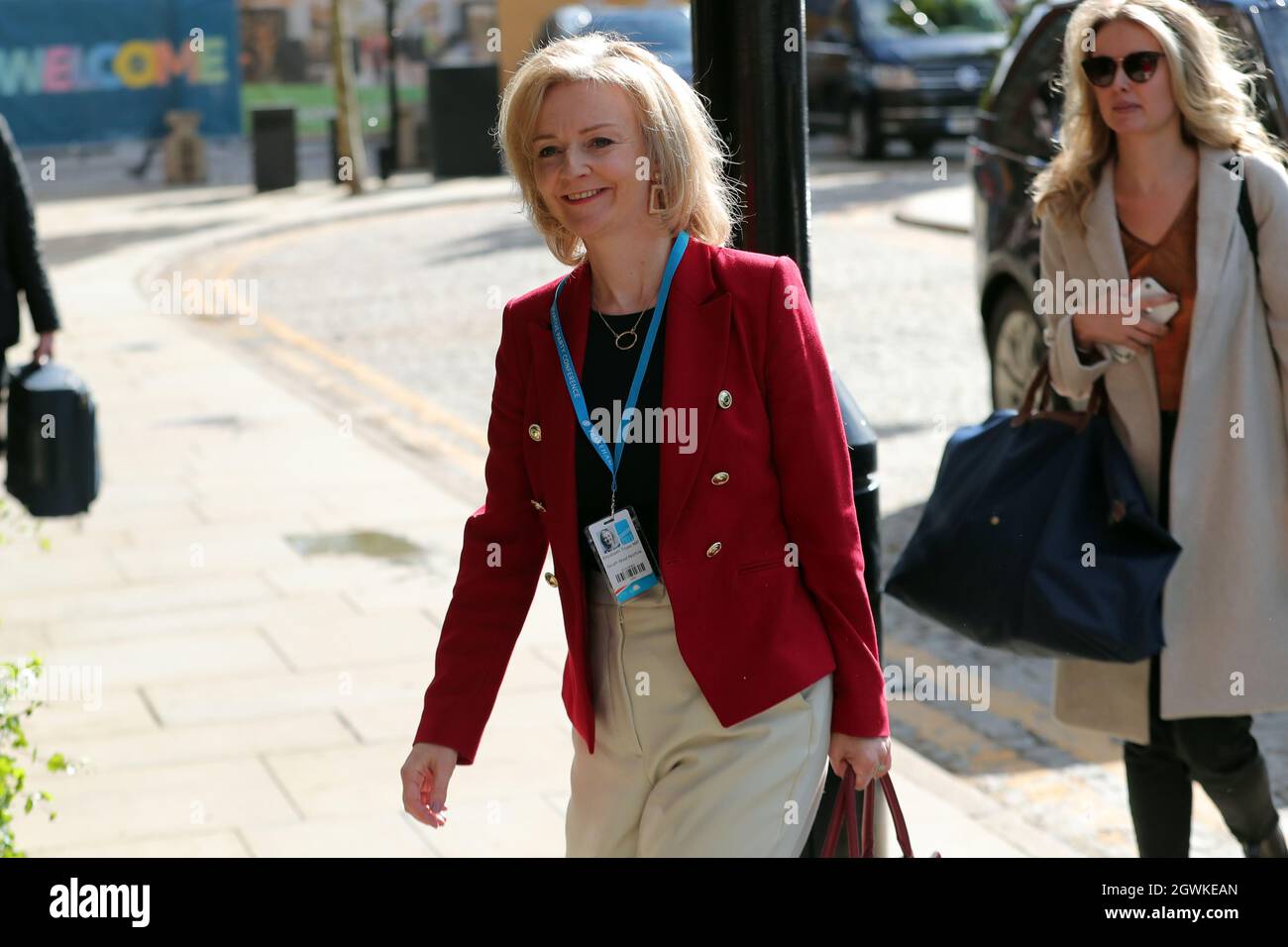 Liz truss conference 2021 hi-res stock photography and images - Alamy