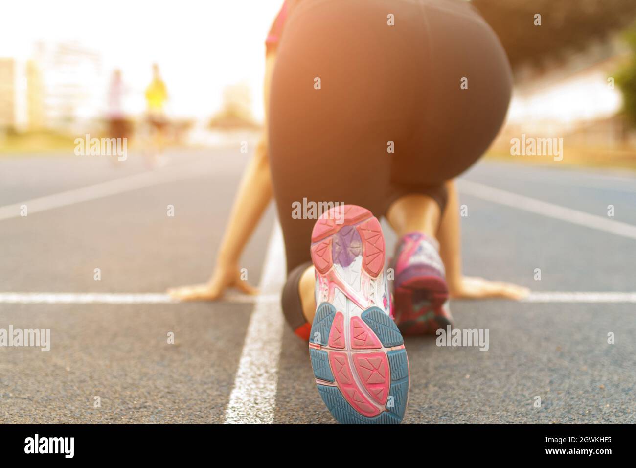 Start pose hi-res stock photography and images - Alamy