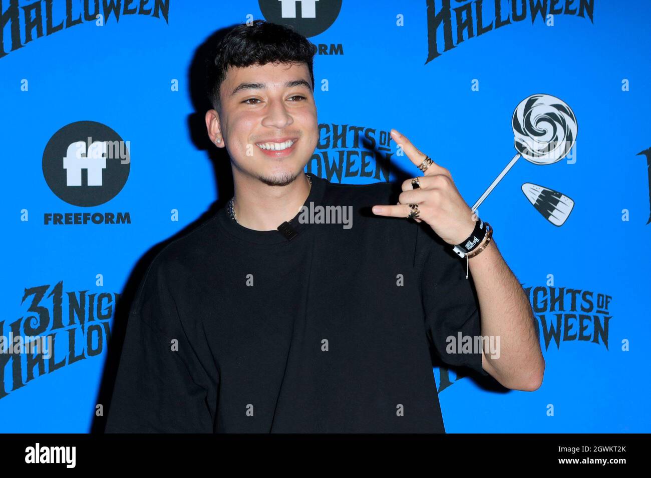 Los Angeles, CA. 30th Sep, 2021. Santea at arrivals for Freeform ...