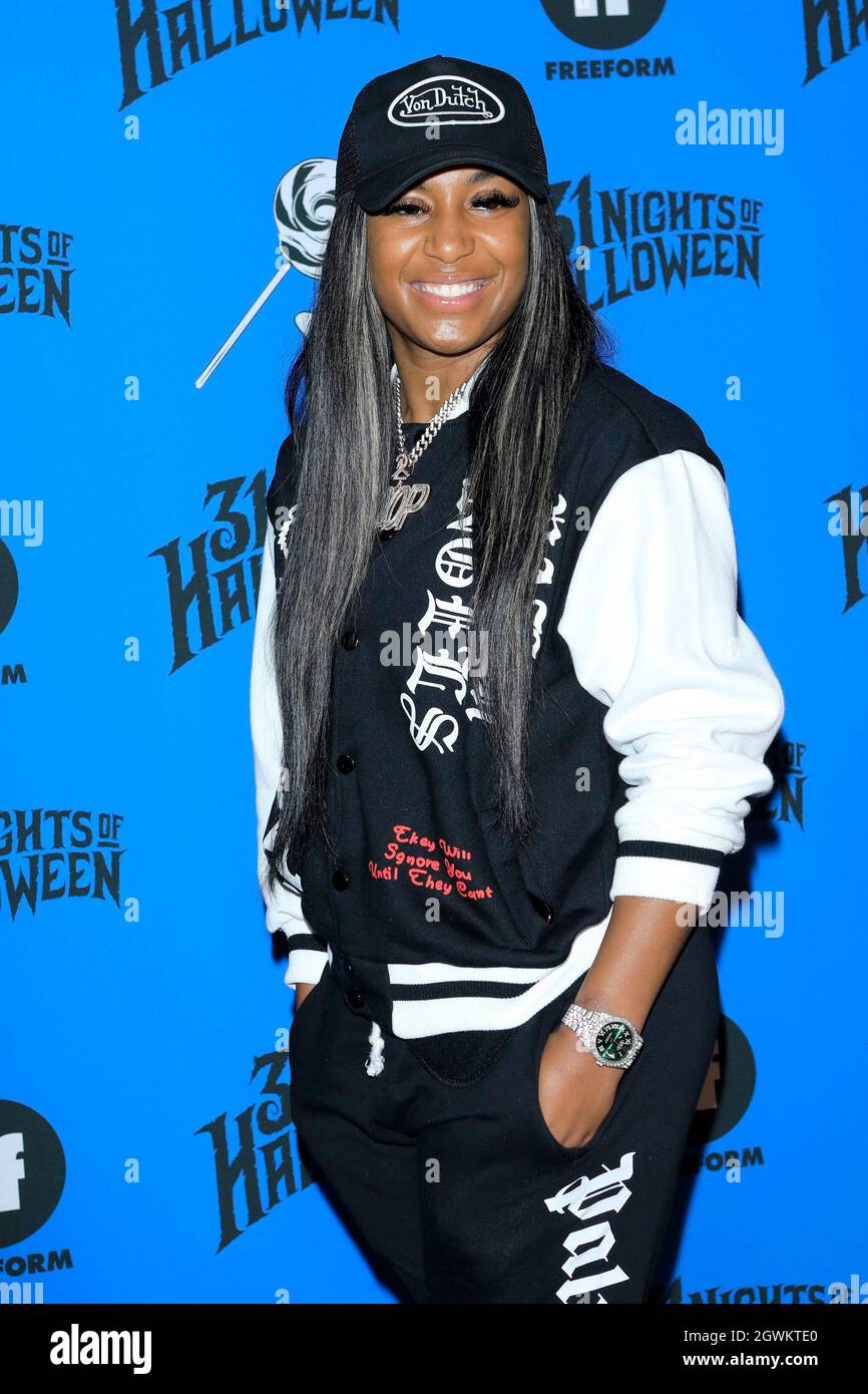 Los Angeles, CA. 30th Sep, 2021. Te'a Cooper at arrivals for Freeform ...