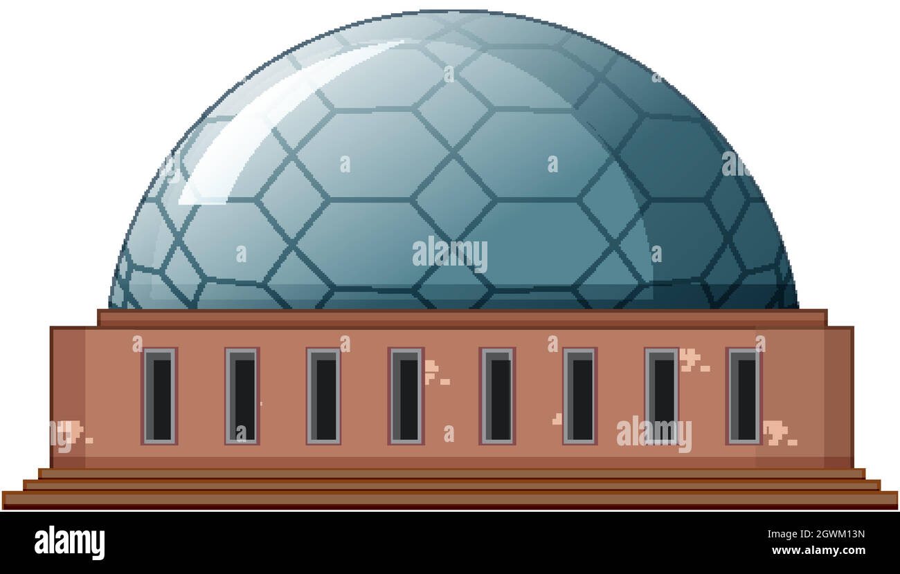 Modern dome structure Stock Vector Images - Alamy
