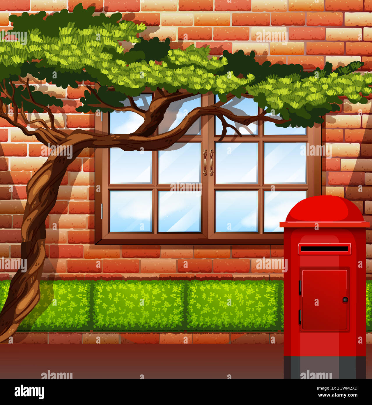 Outside of apartment building Stock Vector Image & Art - Alamy