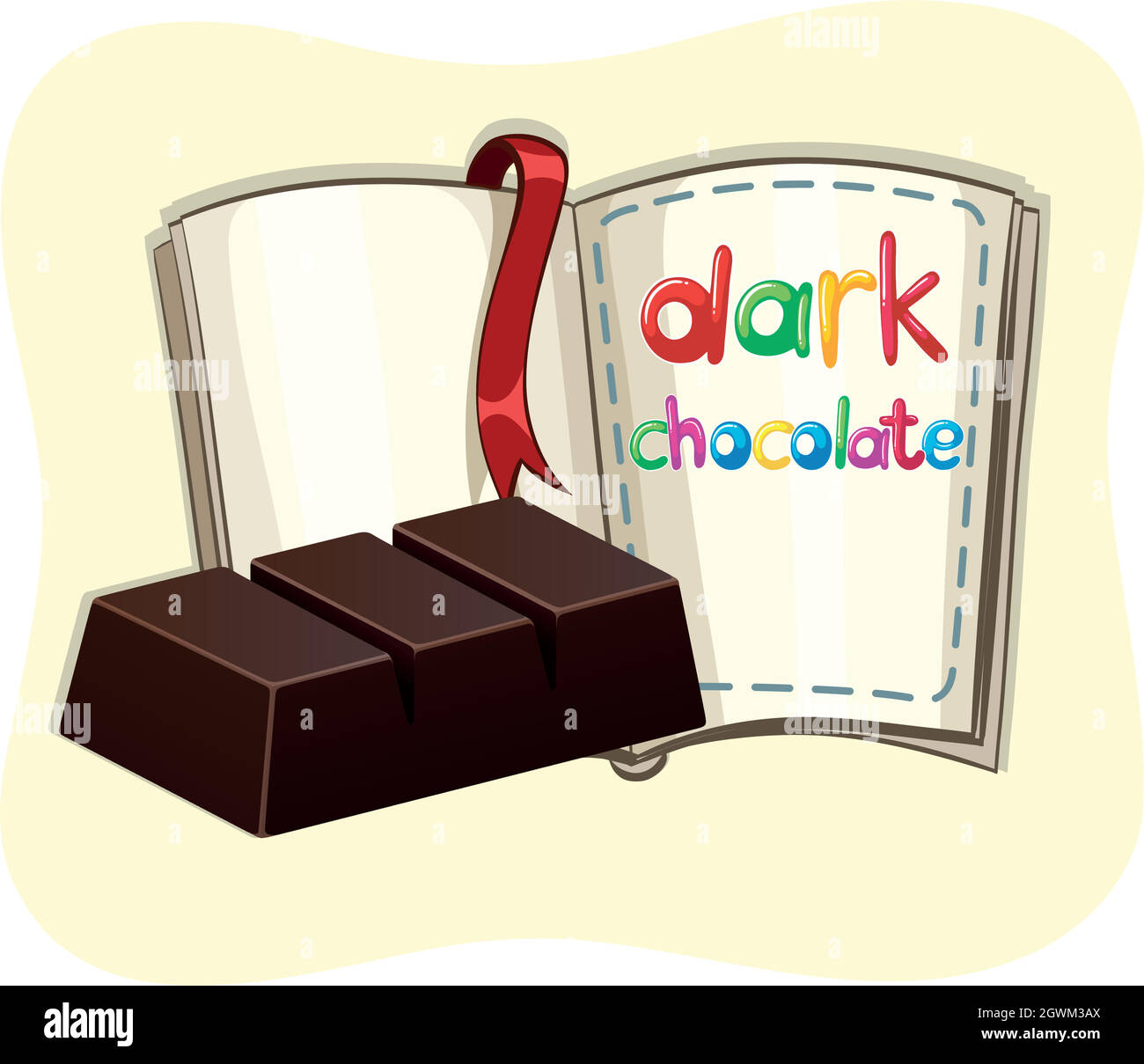 Dark background book Stock Vector Images - Alamy