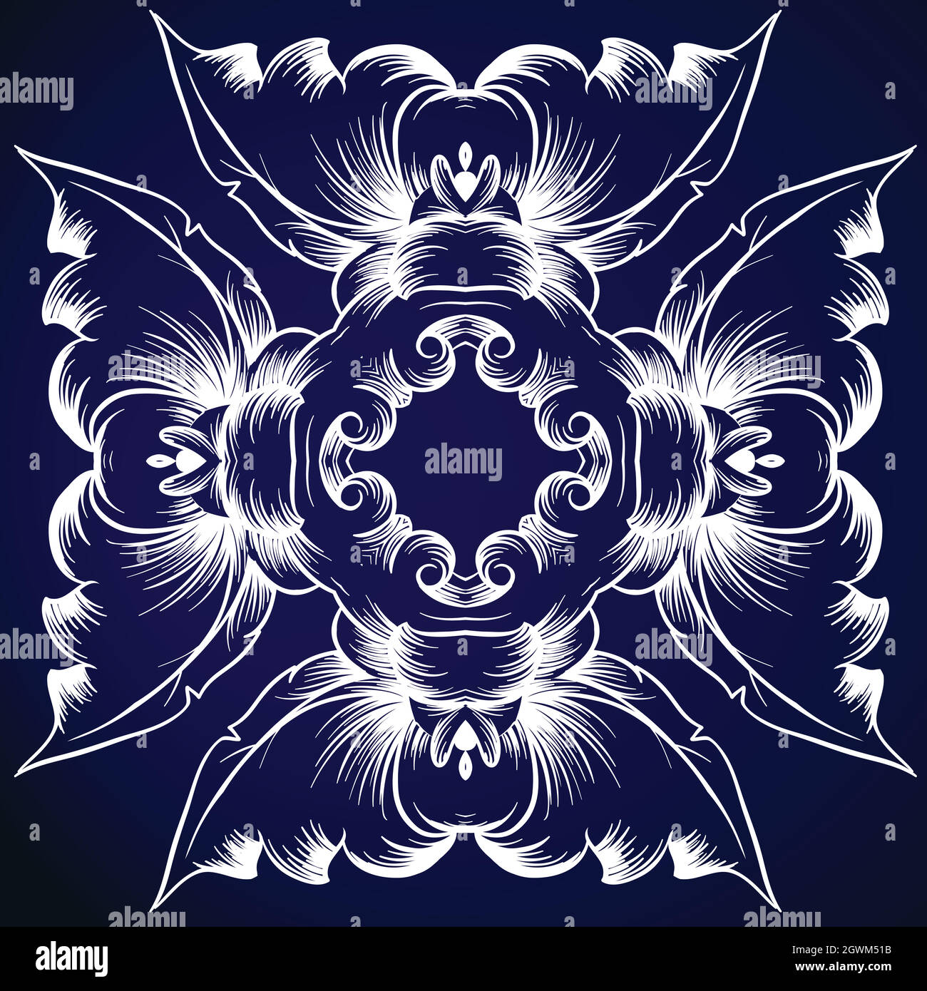 Repetitive pattern of blue Stock Vector Images - Alamy