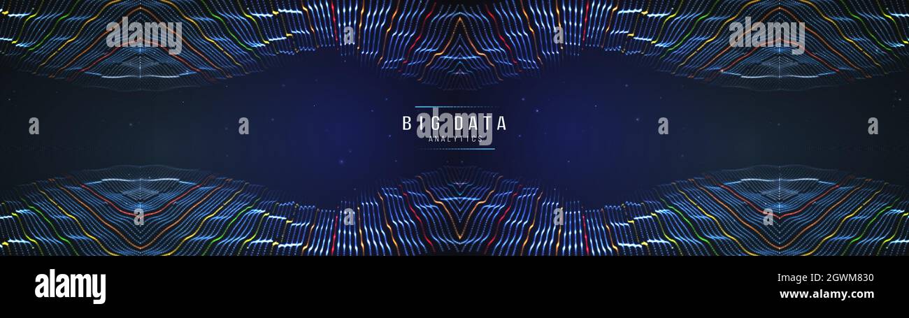 Business inteligence technology background. Binary code algorithms deep ...