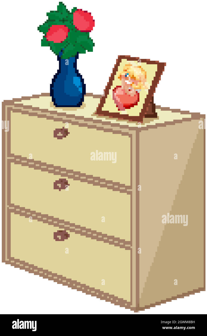 House with roses Cut Out Stock Images & Pictures - Alamy