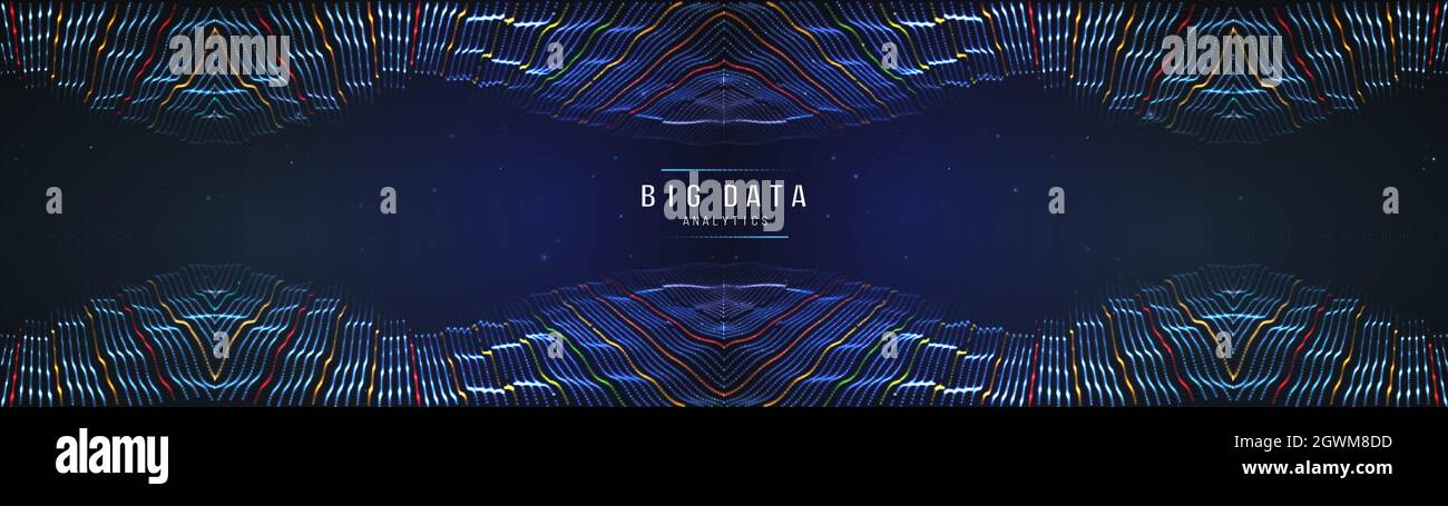 Business inteligence technology background. Binary code algorithms deep ...