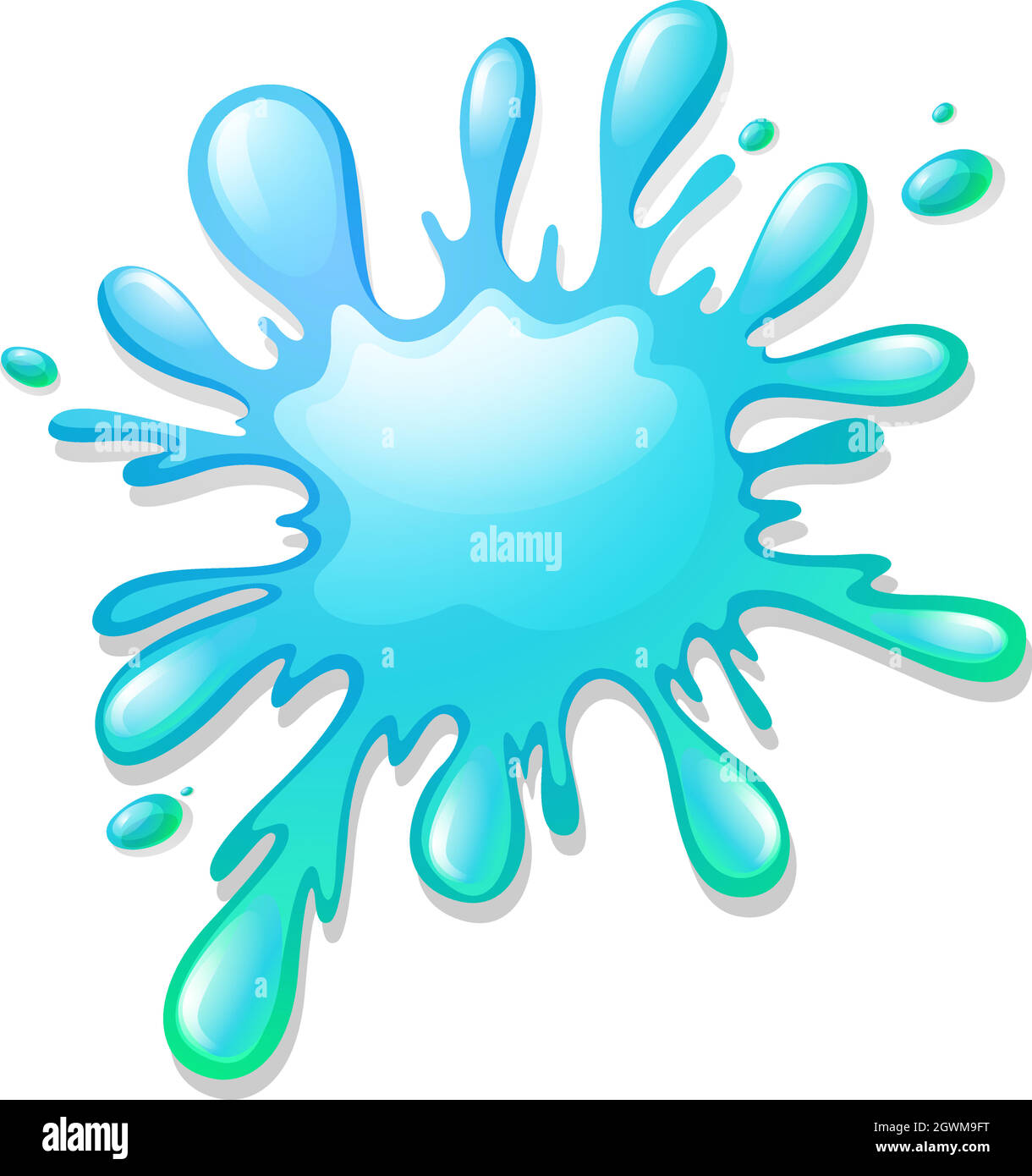 Splash blue hi-res stock photography and images - Alamy