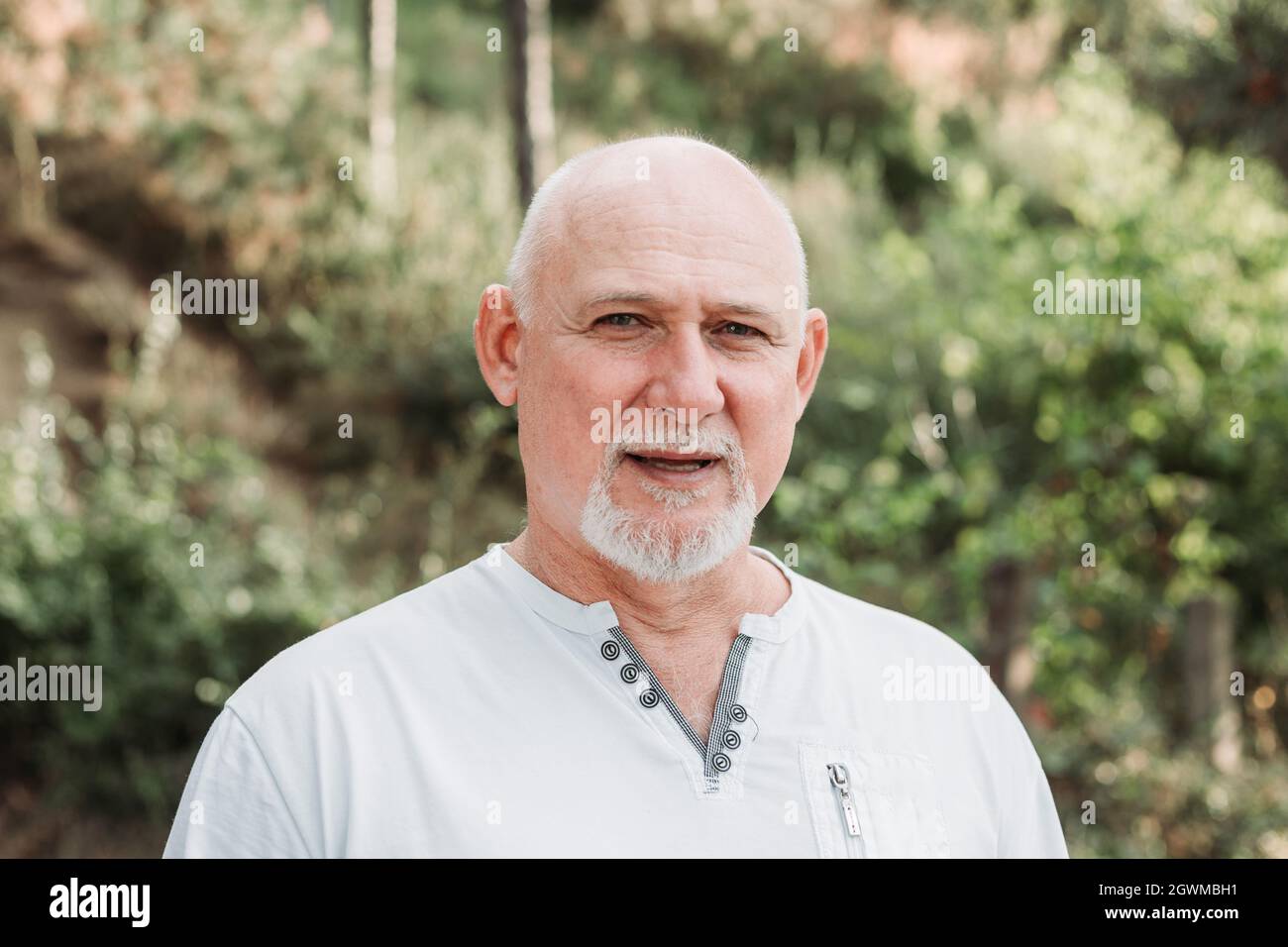 Handsome bald man beard in hi-res stock photography and images - Alamy
