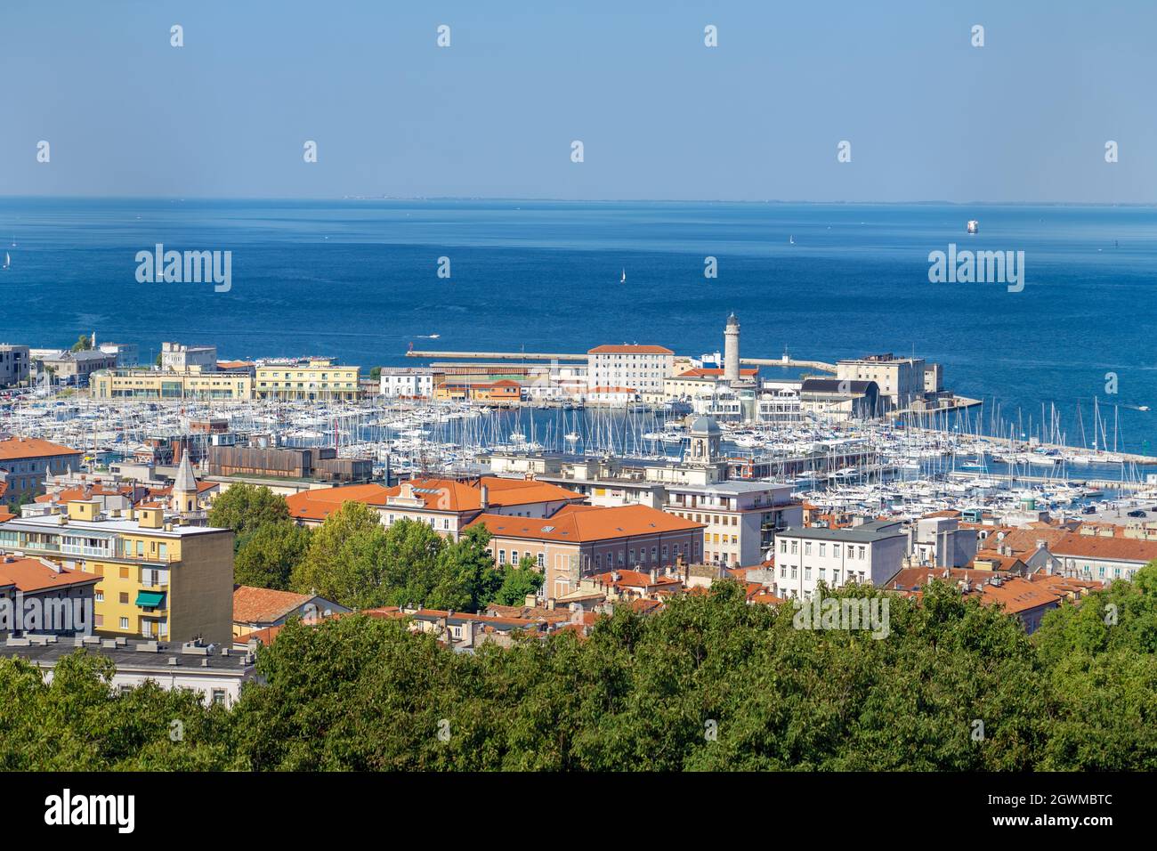 Trieste marina hi-res stock photography and images - Alamy