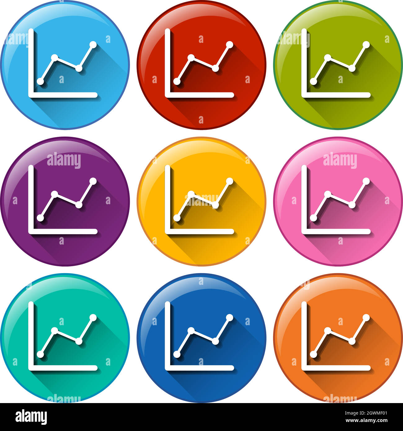 Graphical icons hi-res stock photography and images - Alamy