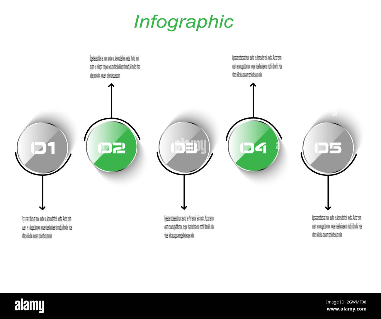 Infographic display template. Idea to display information, ranking and ...