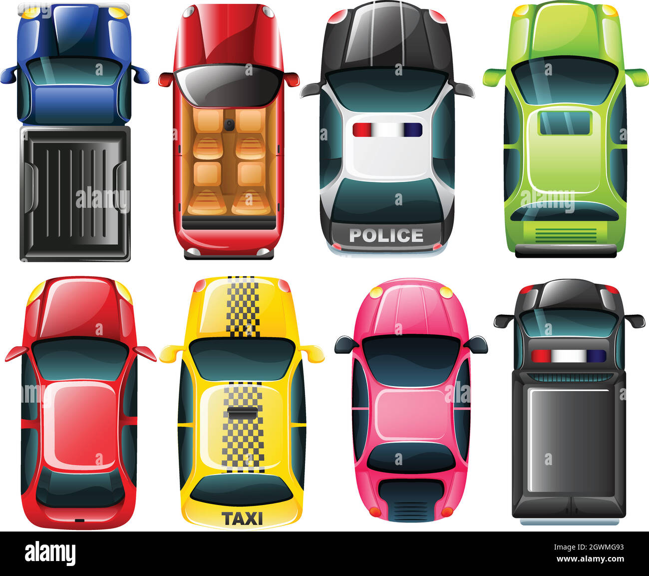 Type of vehicles Cut Out Stock Images & Pictures - Alamy