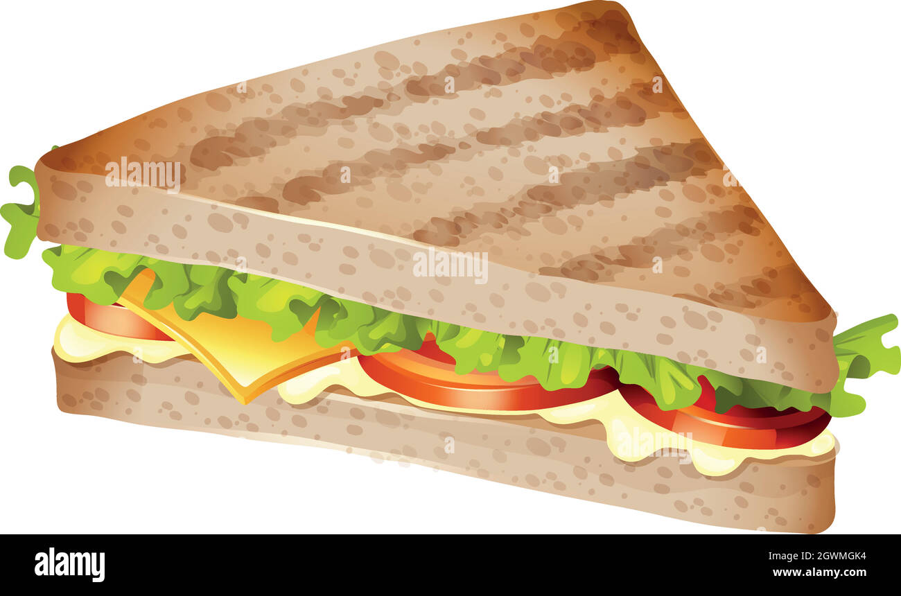 Sandwich graphics Stock Vector Images - Alamy