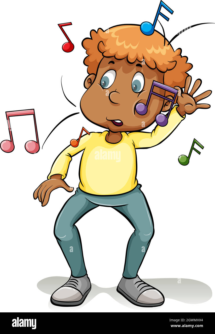 Male music Stock Vector Images - Alamy