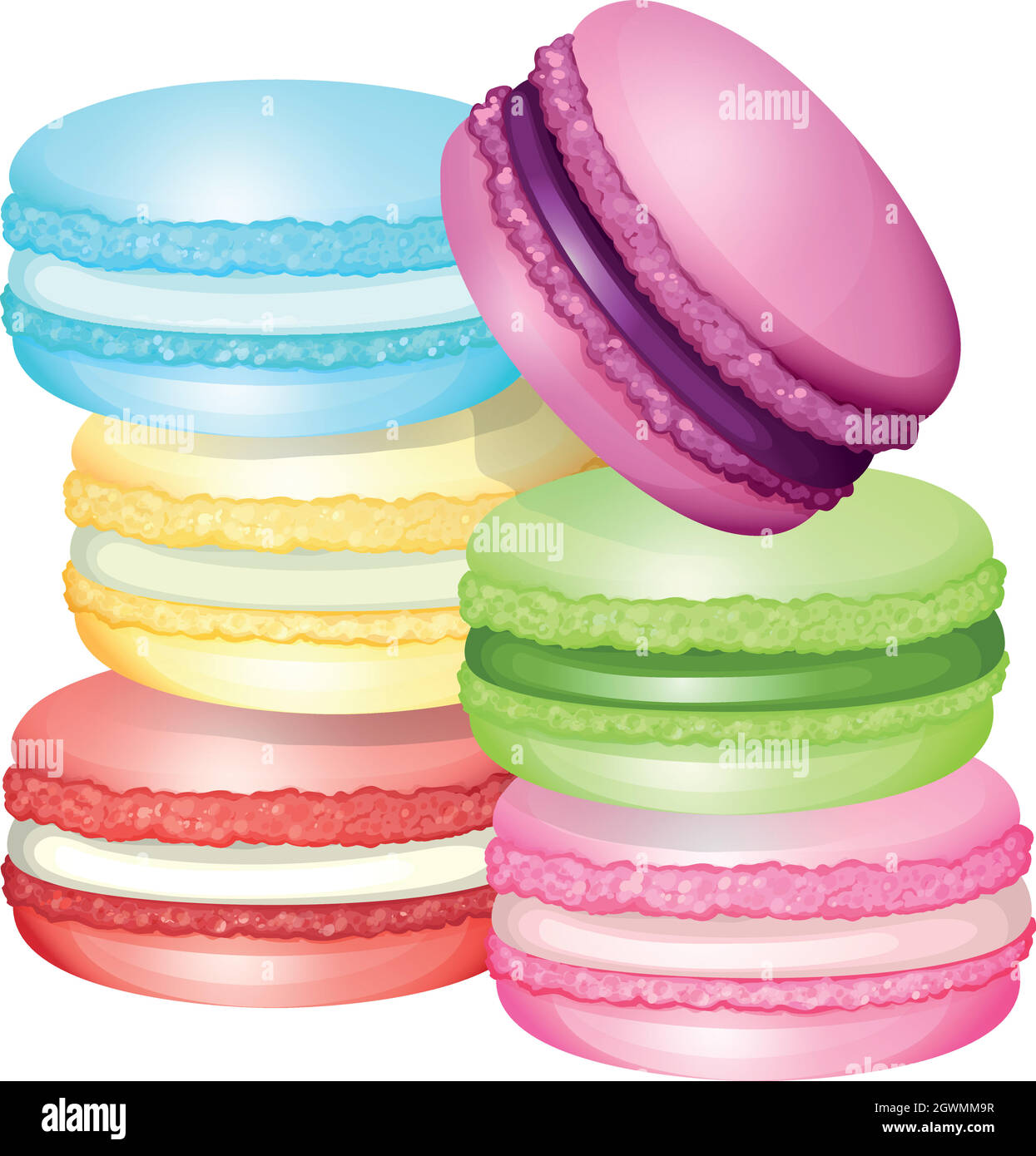 Isolated object food flavors Stock Vector Images - Alamy