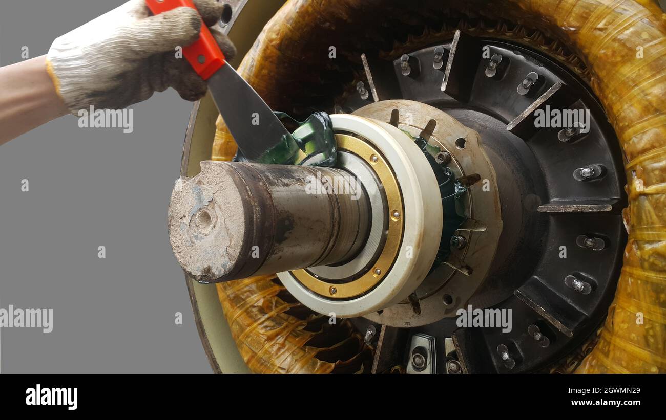 Motor bearing grease hi-res stock photography and images - Alamy