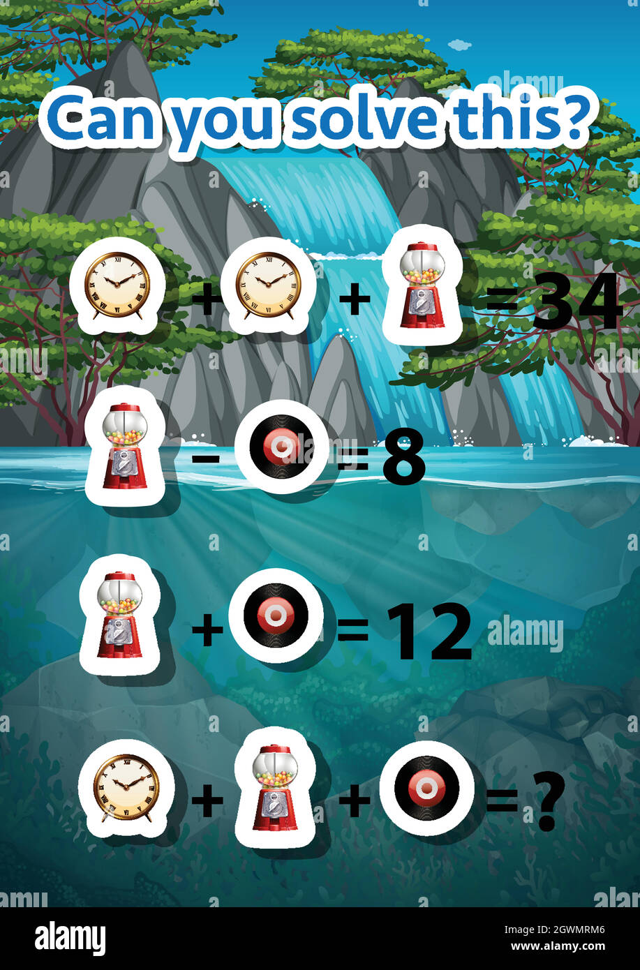 Worksheet exercise Stock Vector Images - Alamy