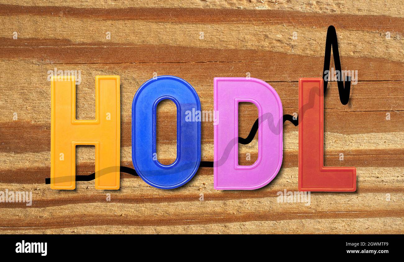 Hodl hi-res stock photography and images - Alamy