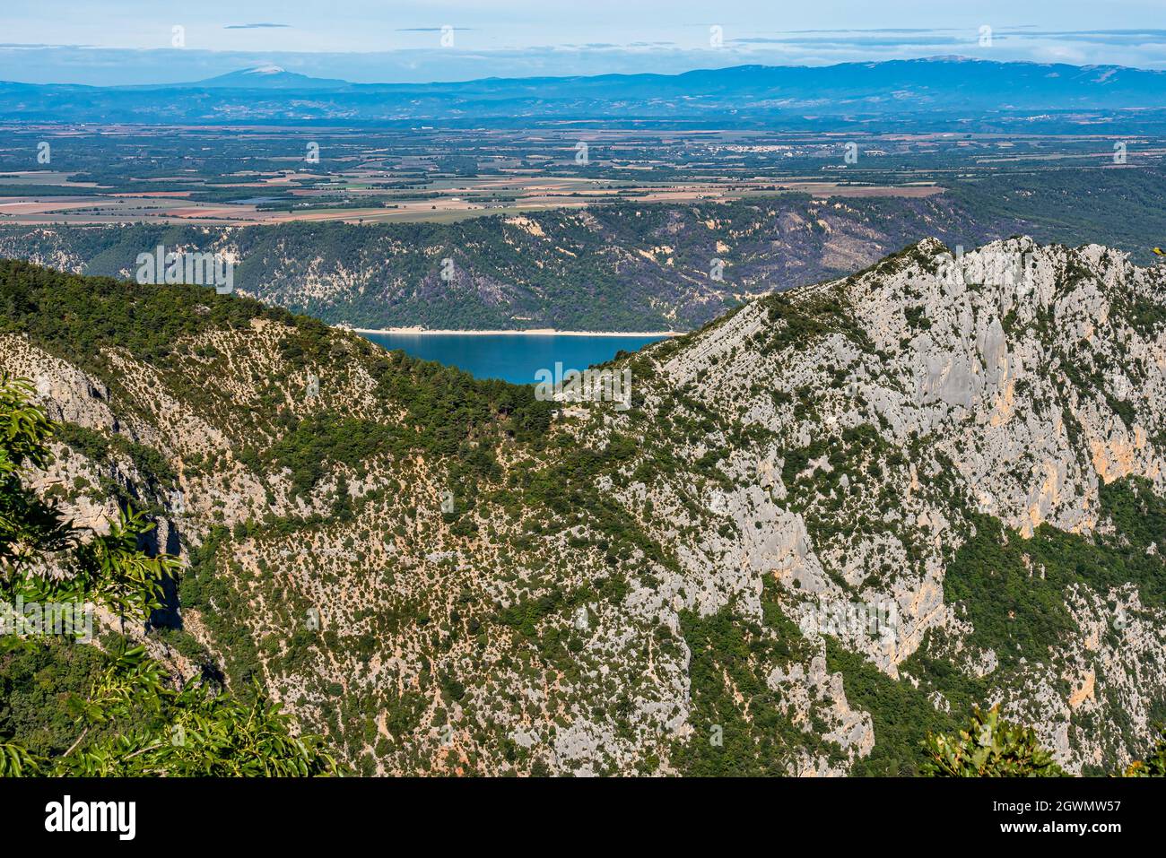Verdon Gorge, Gorges du Verdon, amazing landscape of the famous canyon ...