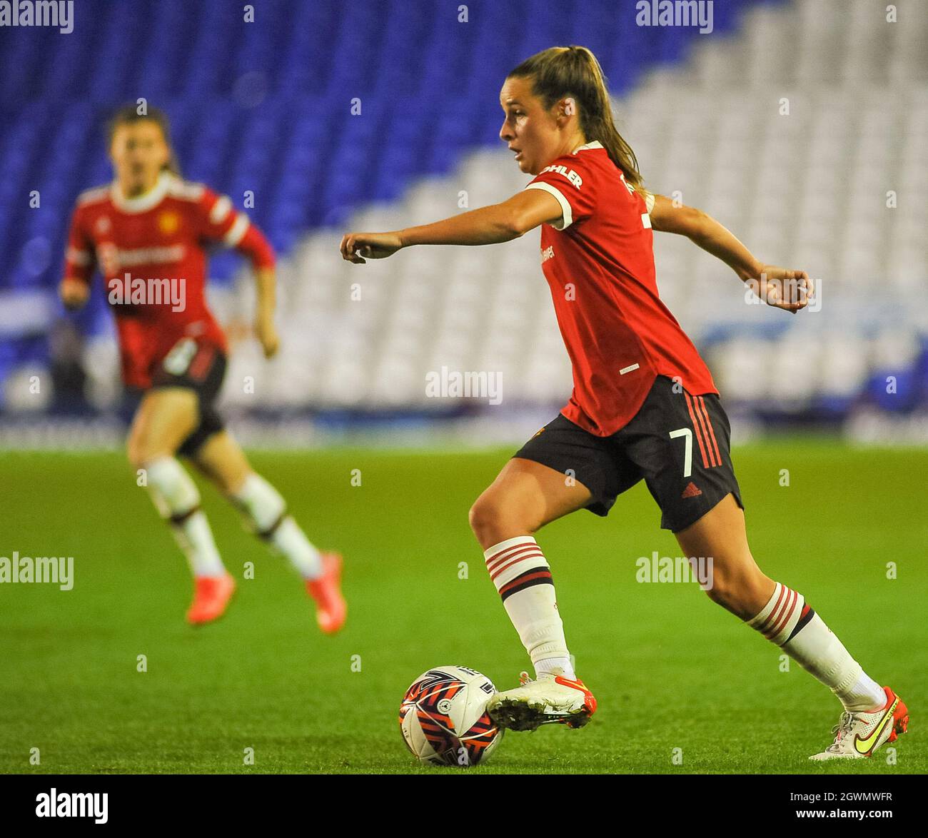 Ella Toone (Manchester United #7 ) on the ball During the Womens Super ...