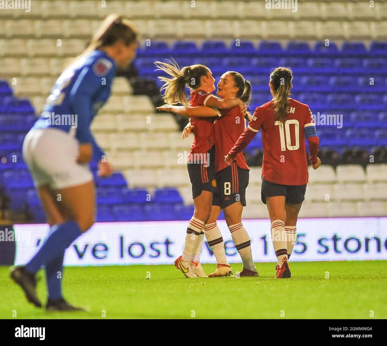 Ella Toone (Manchester United #7 ) celebrates United's 2nd goal During ...