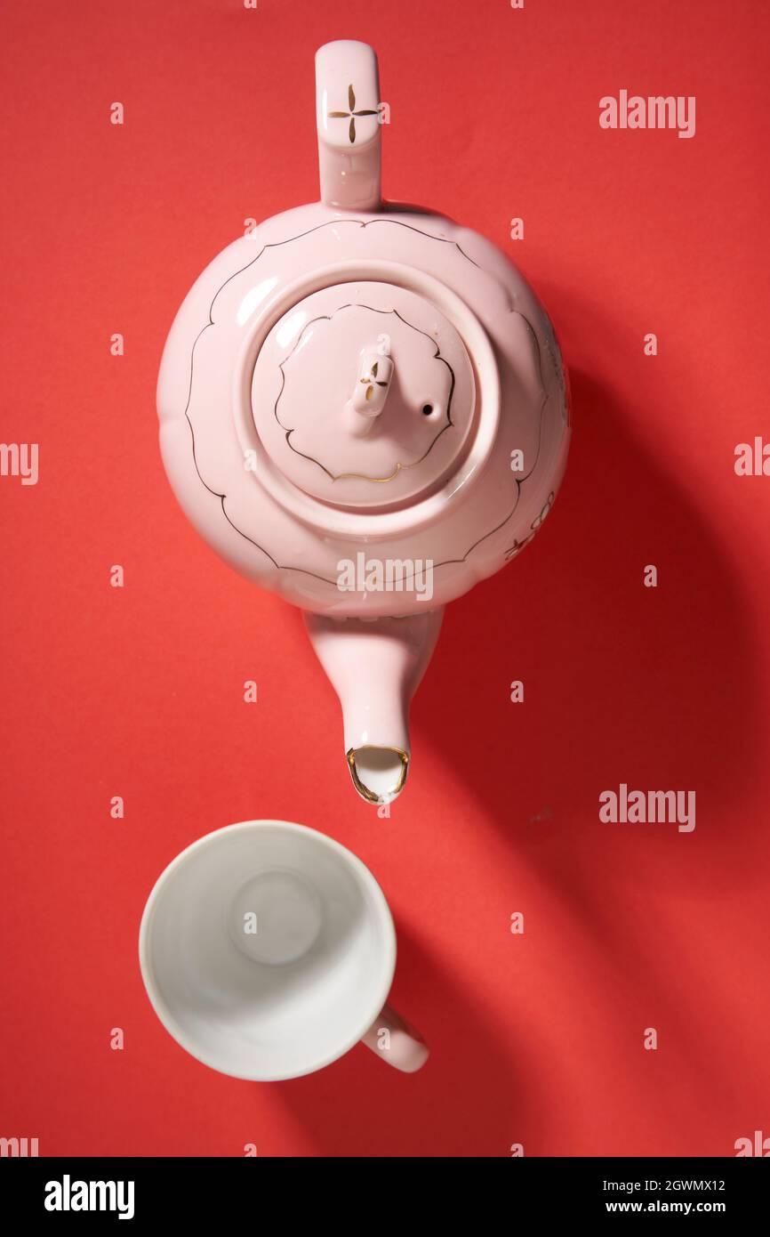 Hong kong tea set hi-res stock photography and images - Alamy