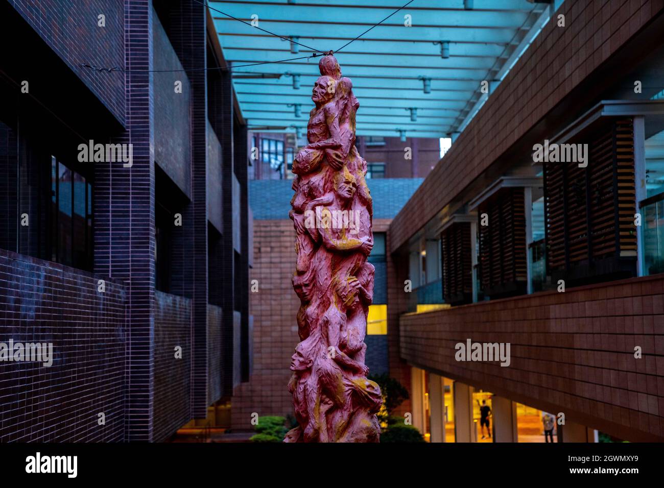 A view of the Pillar of Shame.Standing at eight-meters tall, the Pillar ...