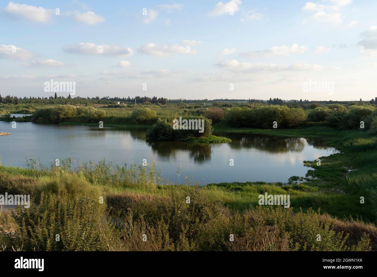Agmon Hefer in the Hefer Valley Stock Photo - Alamy
