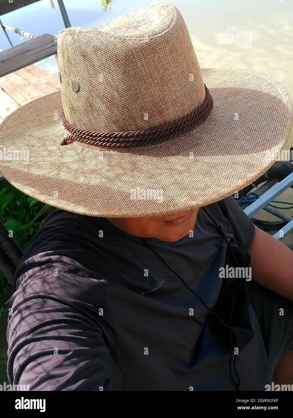 Summer hat for men hi-res stock photography and images - Alamy