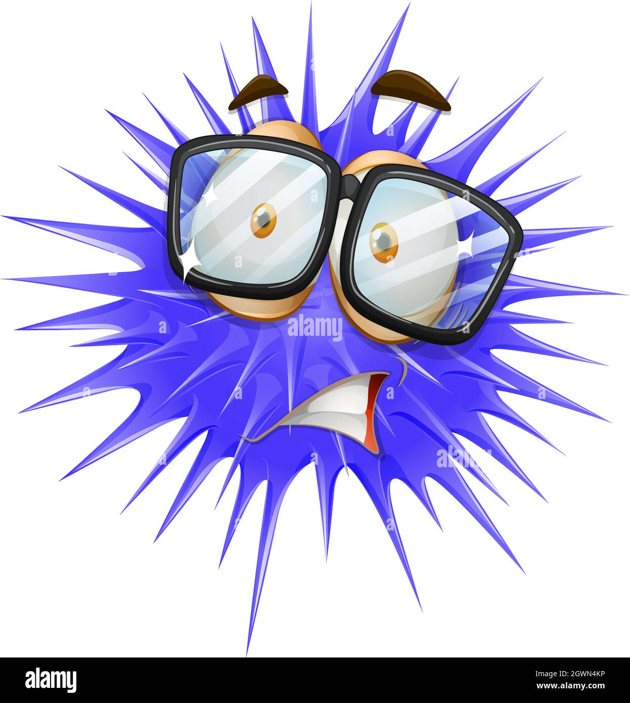 Scared face Cut Out Stock Images & Pictures - Alamy