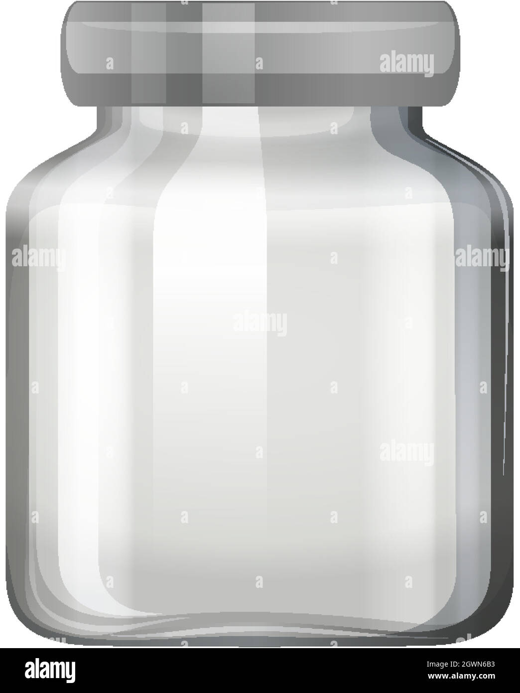 Object on white jar Stock Vector Images - Alamy