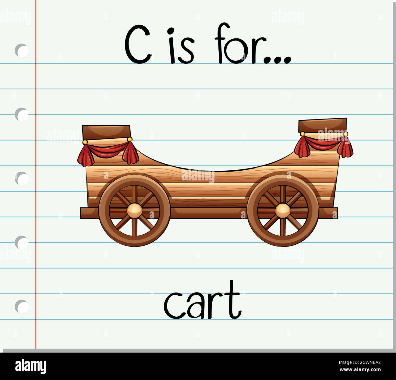 C wagon Stock Vector Images - Alamy