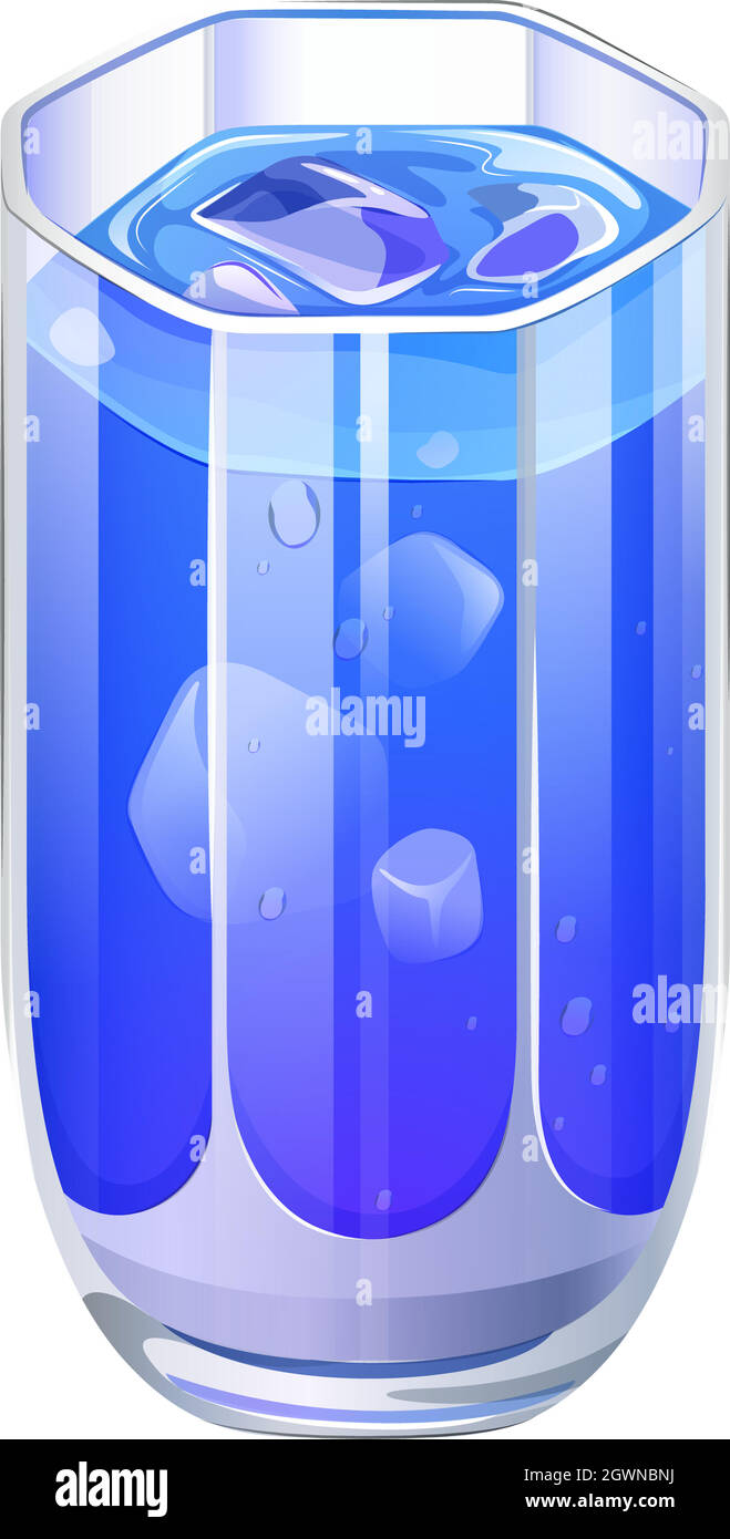 Bubbles drinking glass Stock Vector Images - Alamy