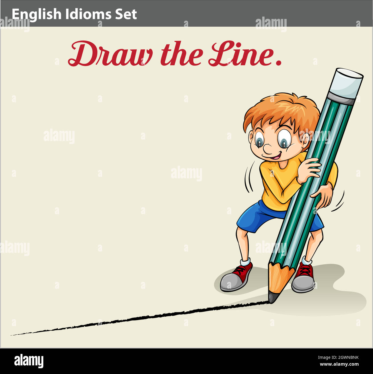 Line drawing person Stock Vector Images - Alamy