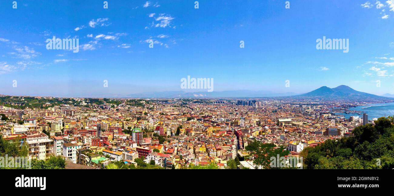 Pompeii aerial view hi-res stock photography and images - Alamy