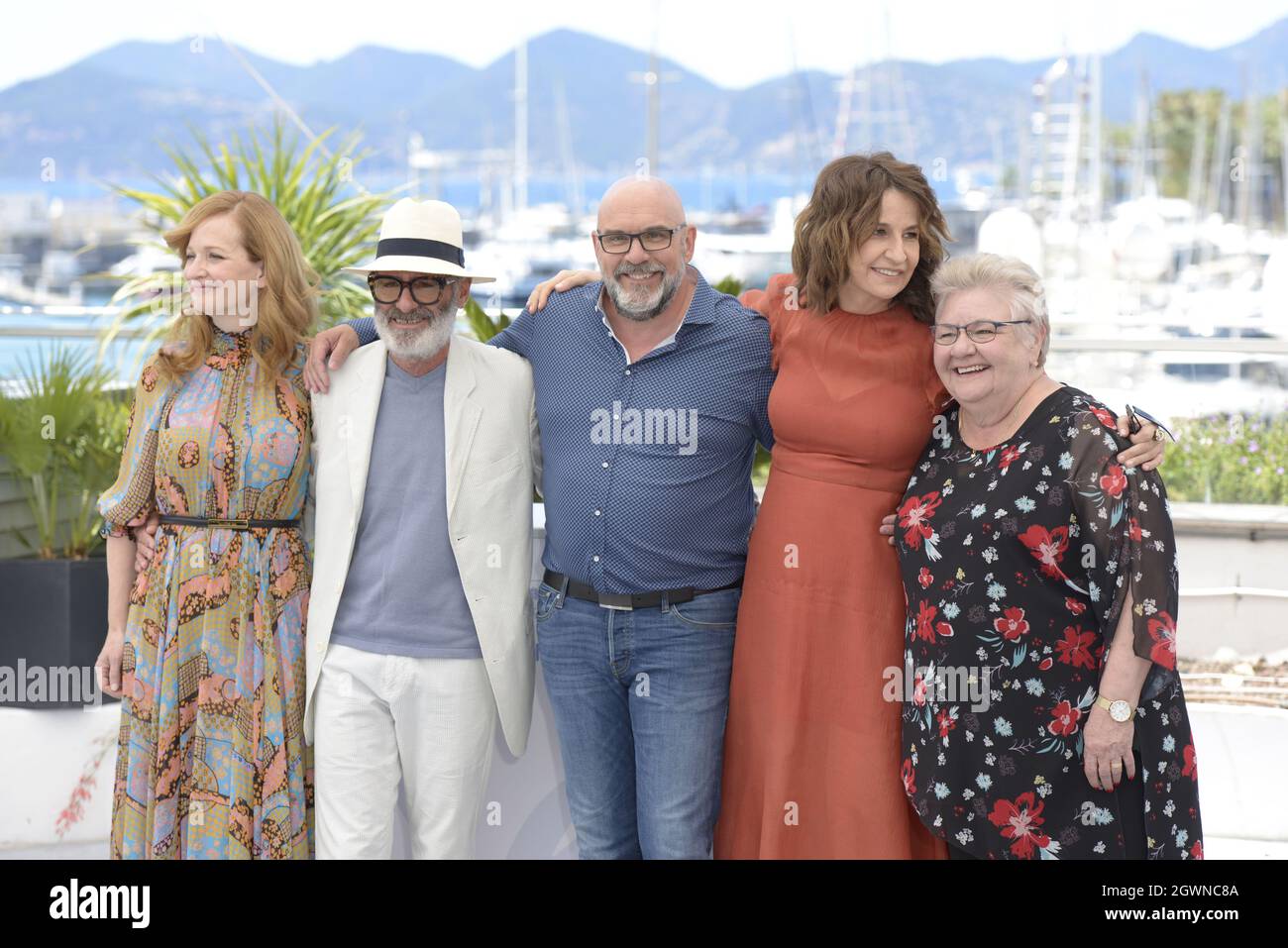 ALINE photocall at the 74th Cannes Film Festival 2021. Cannes, France ...