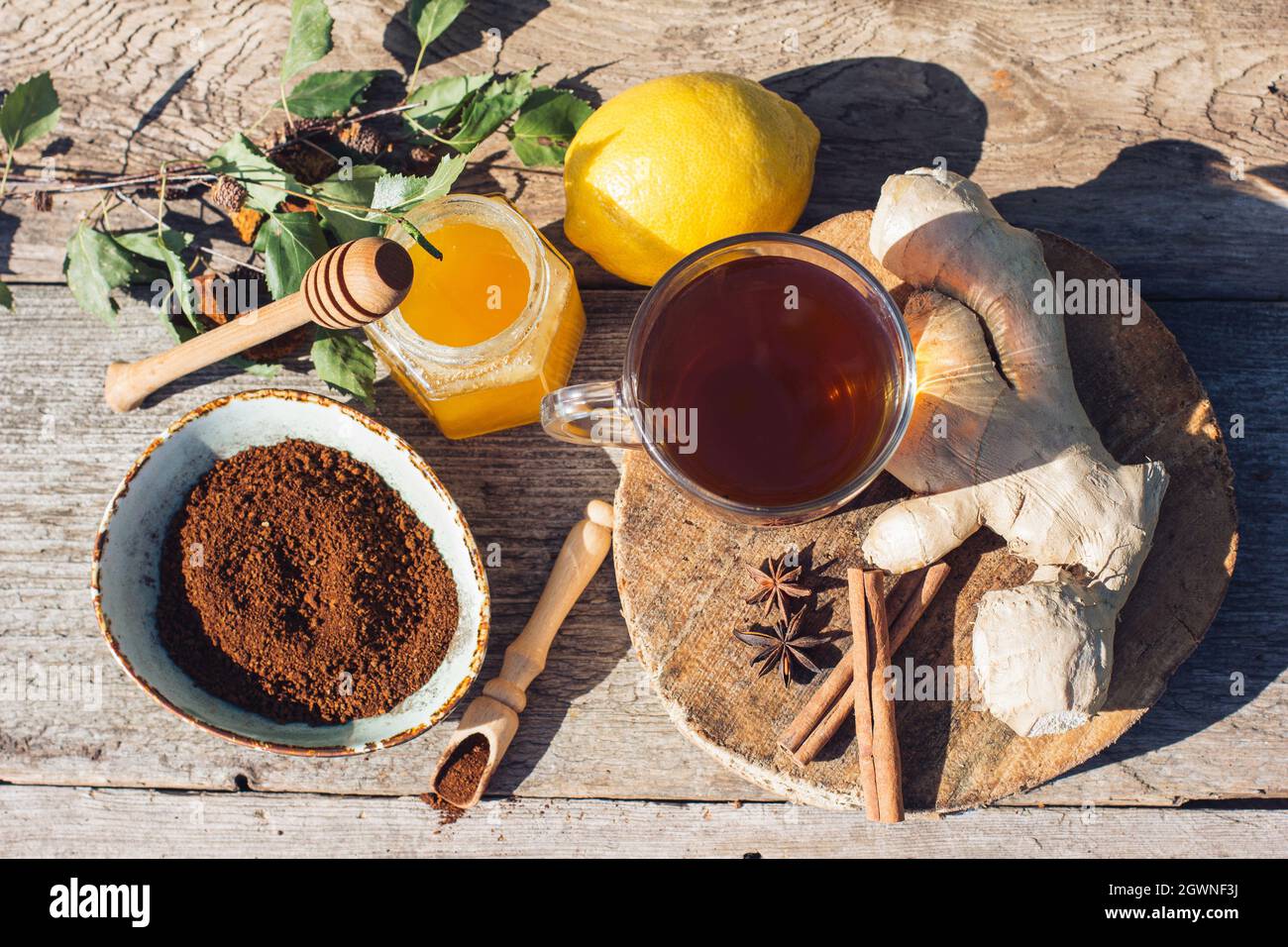 Chaga tea hi-res stock photography and images - Alamy