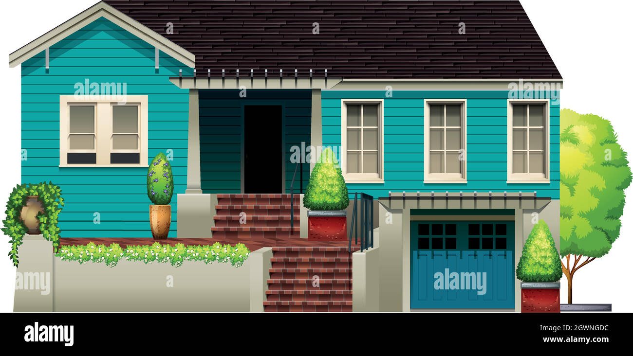 Concrete blue Stock Vector Images - Alamy